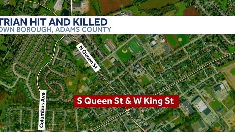 Woman struck, killed while crossing the street in Adams County, Pa ...