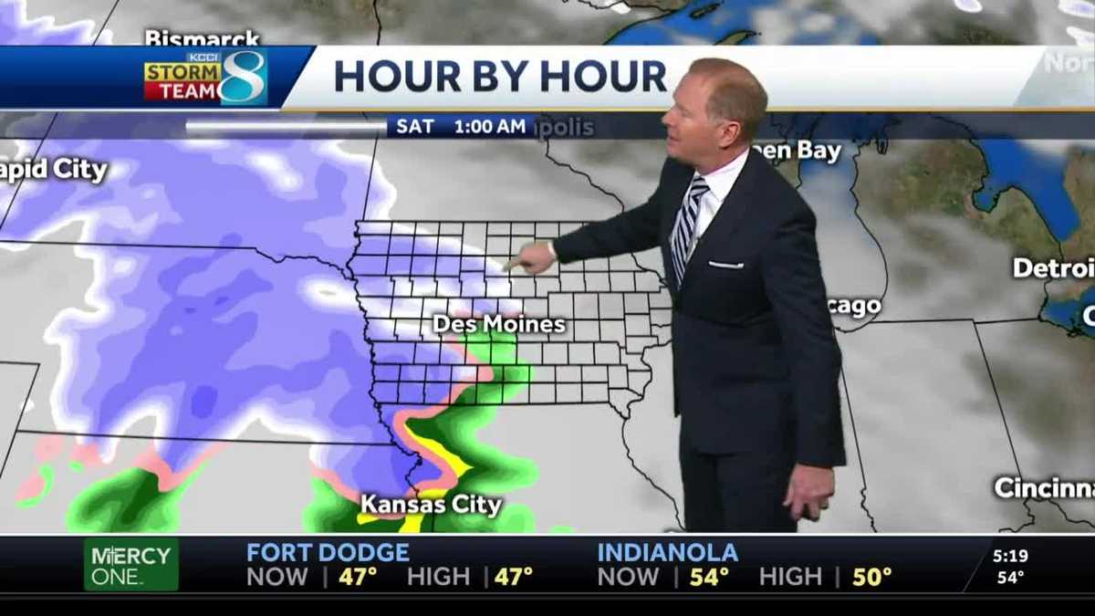 Wintry mix on its way for the weekend