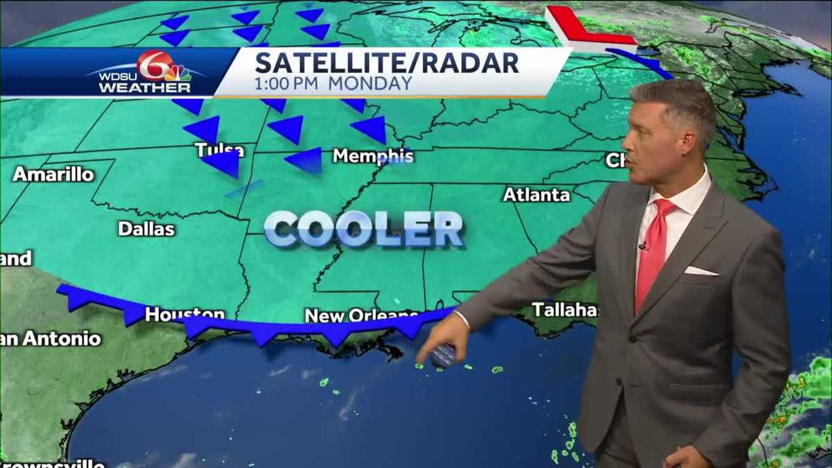 Hurricane Ian Fall cold front fall weather cooler drier air