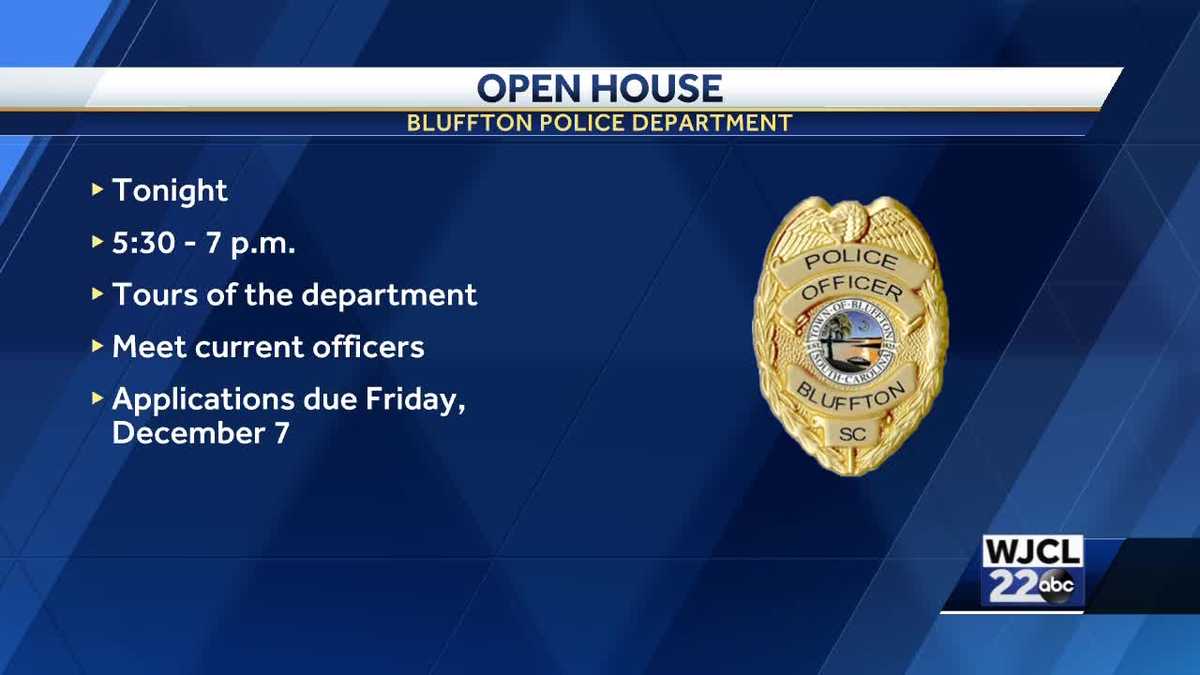 Bluffton Police Department looking to hire, the qualifications you need ...