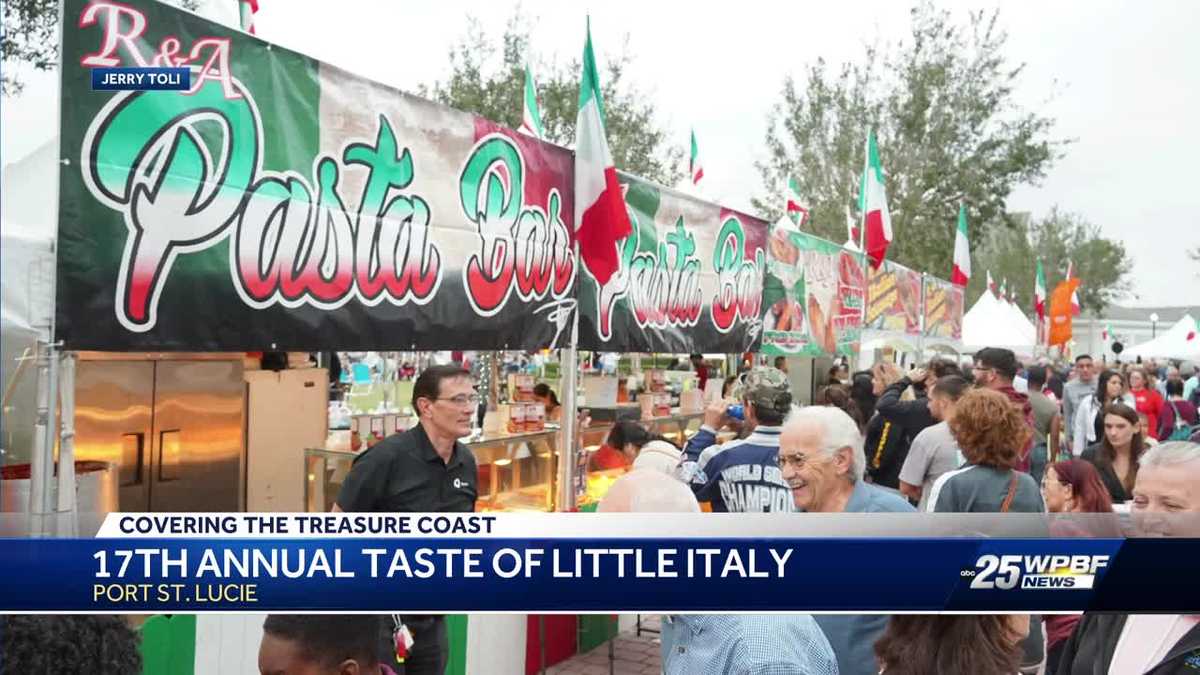 Taste of Little Italy returns to the Treasure Coast