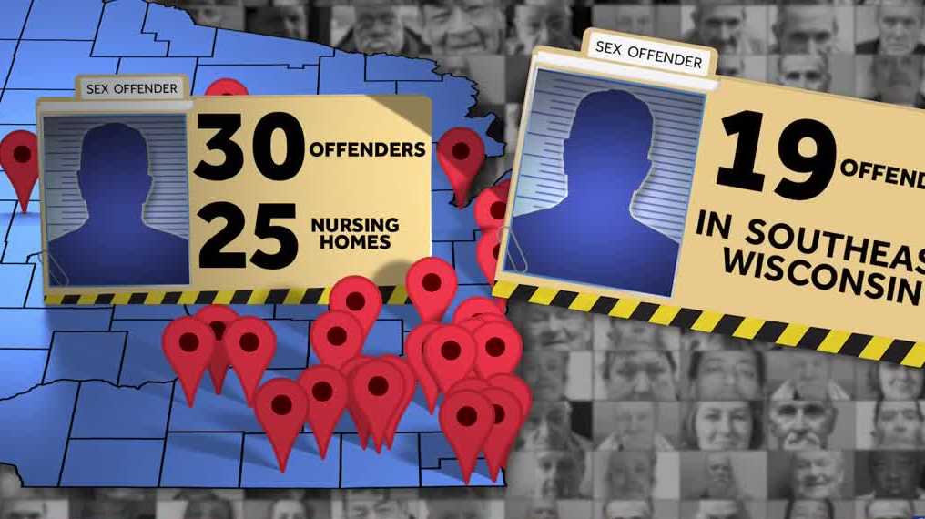 Records 30 Registered Sex Offenders Live In Wi Nursing Homes