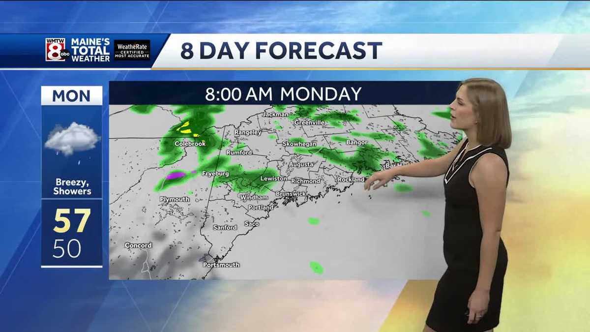 Warmer today with a passing shower or thunderstorm