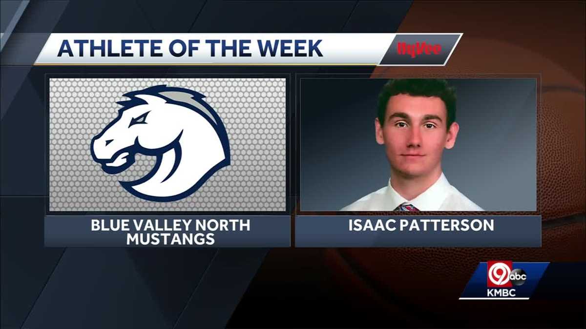 Blue Valley North's Isaac Patterson named Athlete of the Week