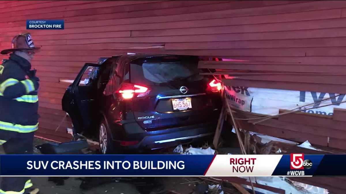 Suv Crashes Into Store