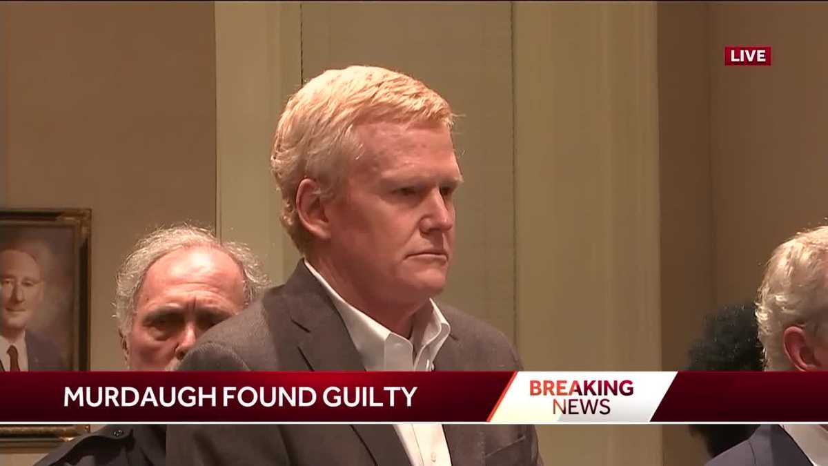 South Carolina: Watch Alex Murdaugh guilty verdict