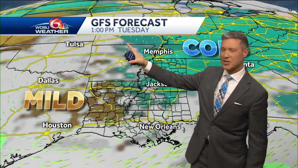 New Orleans forecast weather freeze