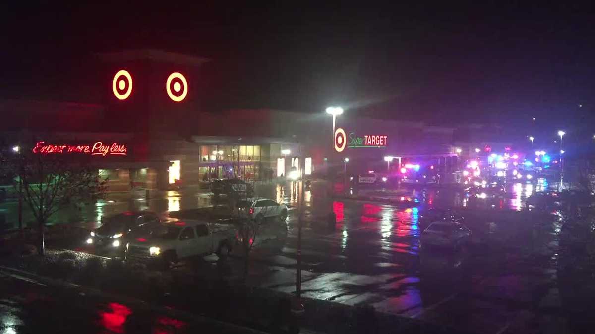 Black Friday shoppers evacuated at Target during fire
