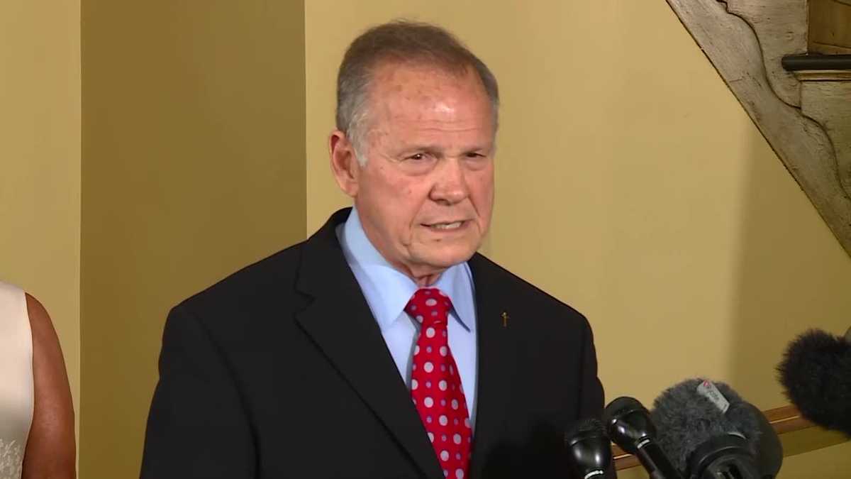 Republican Roy Moore enters 2020 U.S. Senate race