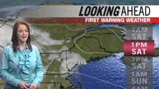 Meterologist Mallory Brooke Saturday Forecast