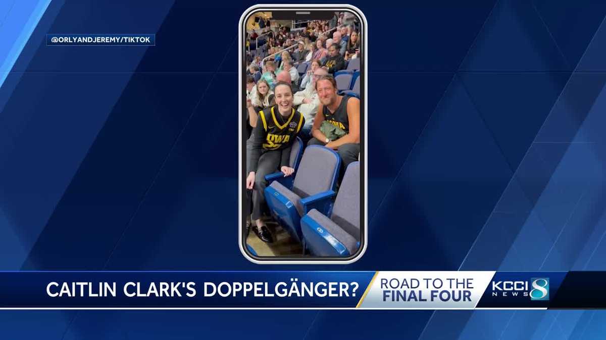 Meet Caitlin Clark's TikTok doppelganger