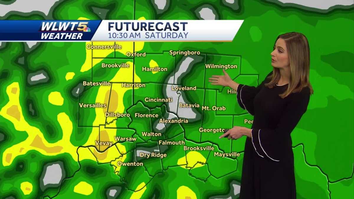 Soaking rain moves in overnight