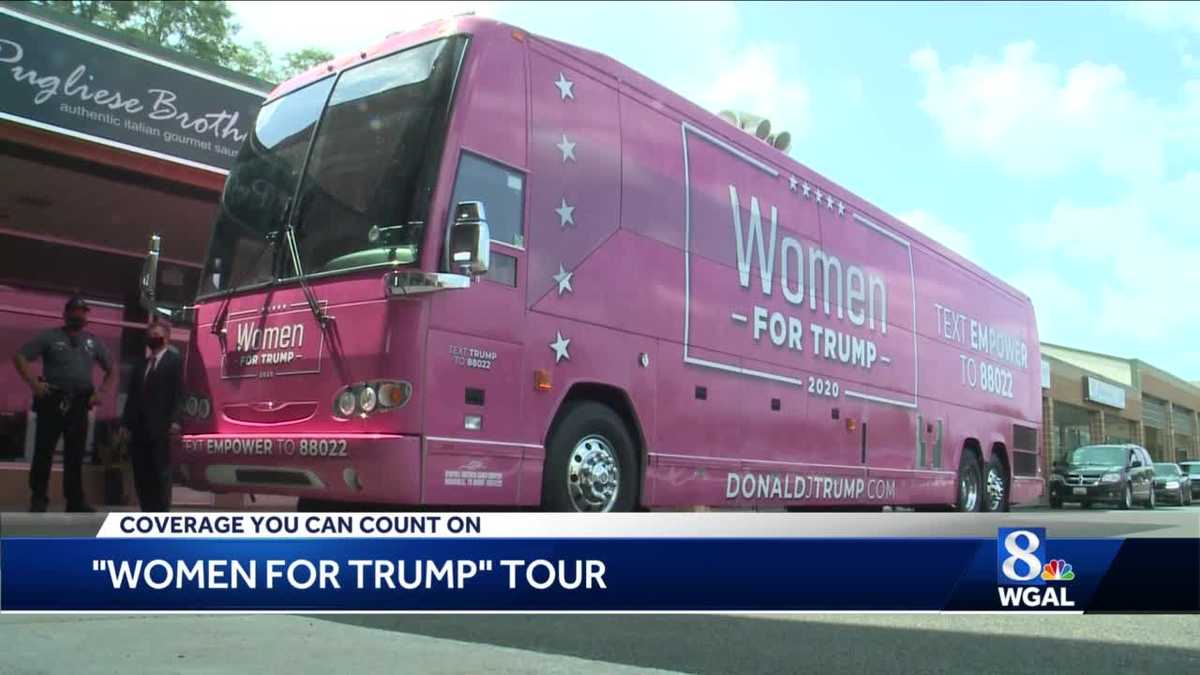 WOMEN FOR TRUMP bus tour stops in Harrisburg