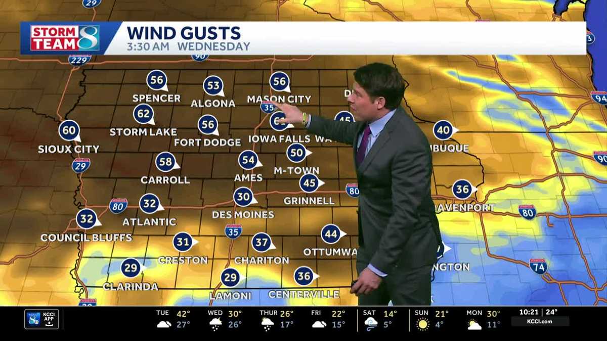 Des Moines weather: 40s return this week before more snow chances