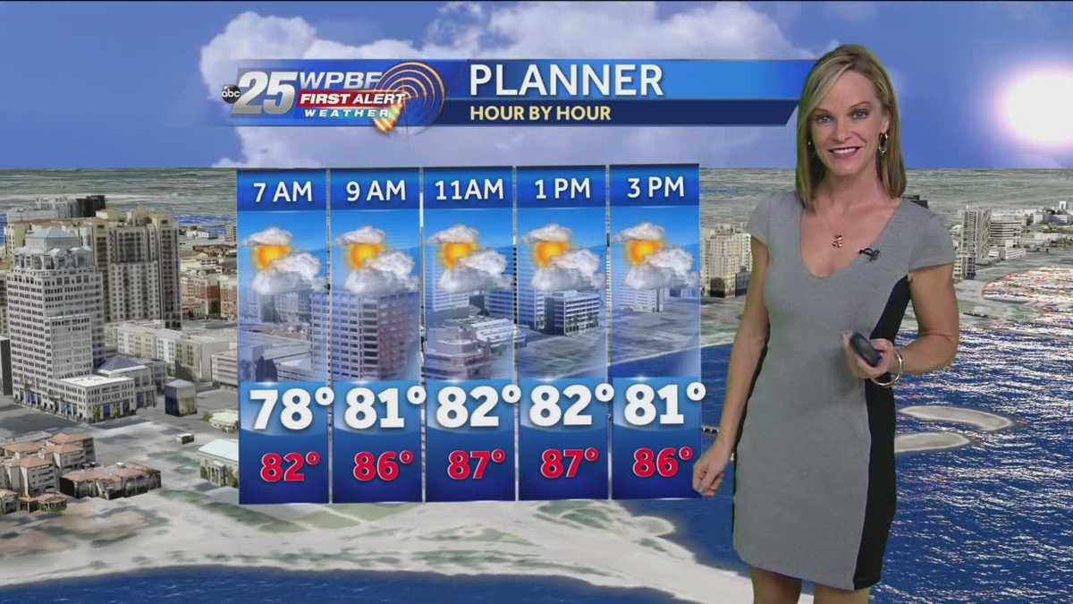 Sandra Shaw's Monday video forecast