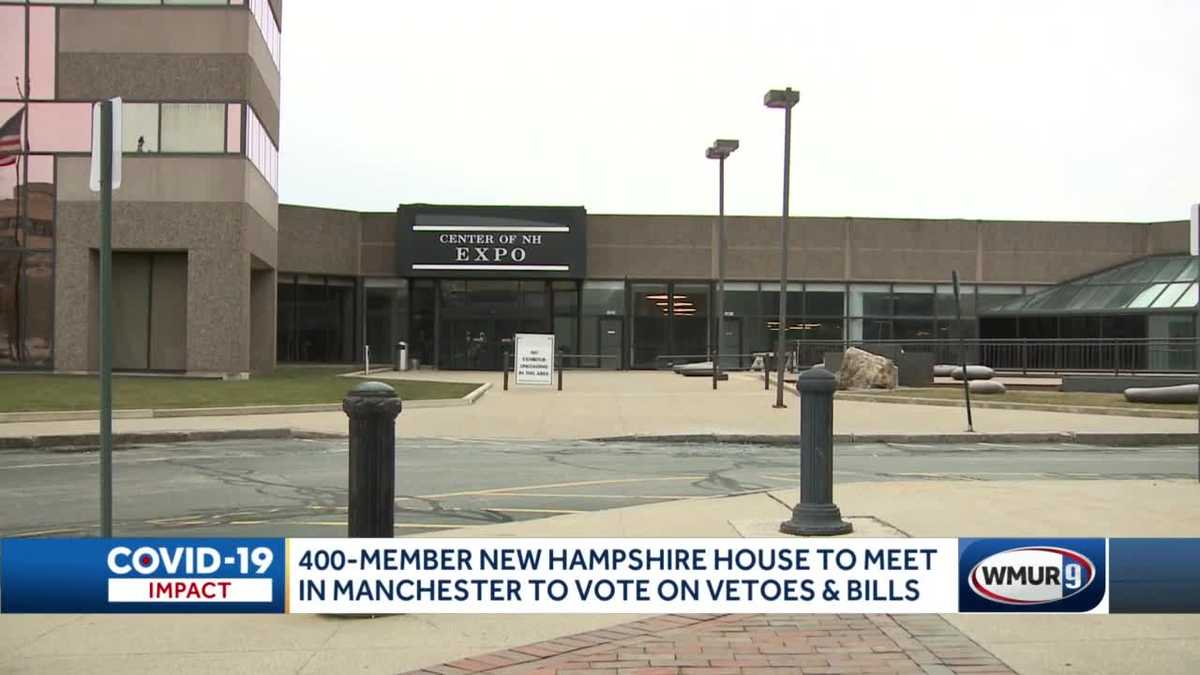 400-member New Hampshire House to meet in Manchester