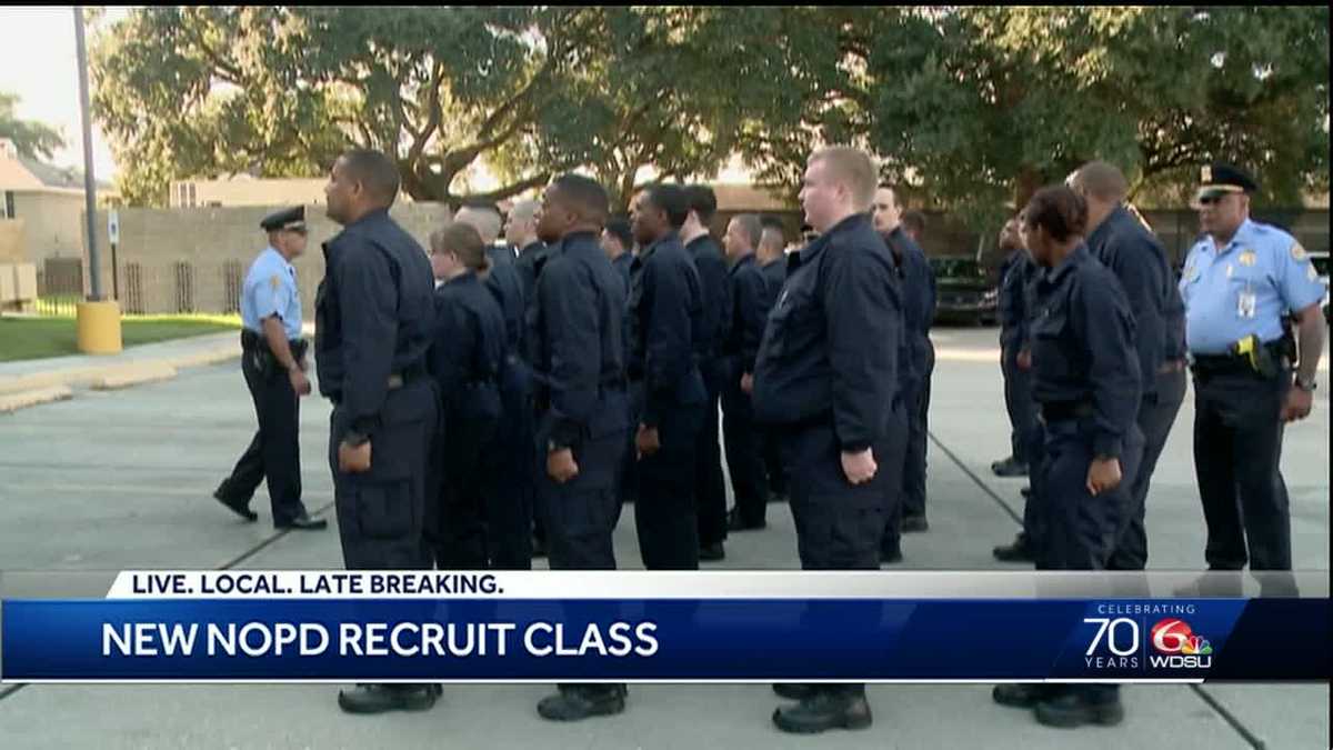 NOPD welcomes new recruit class
