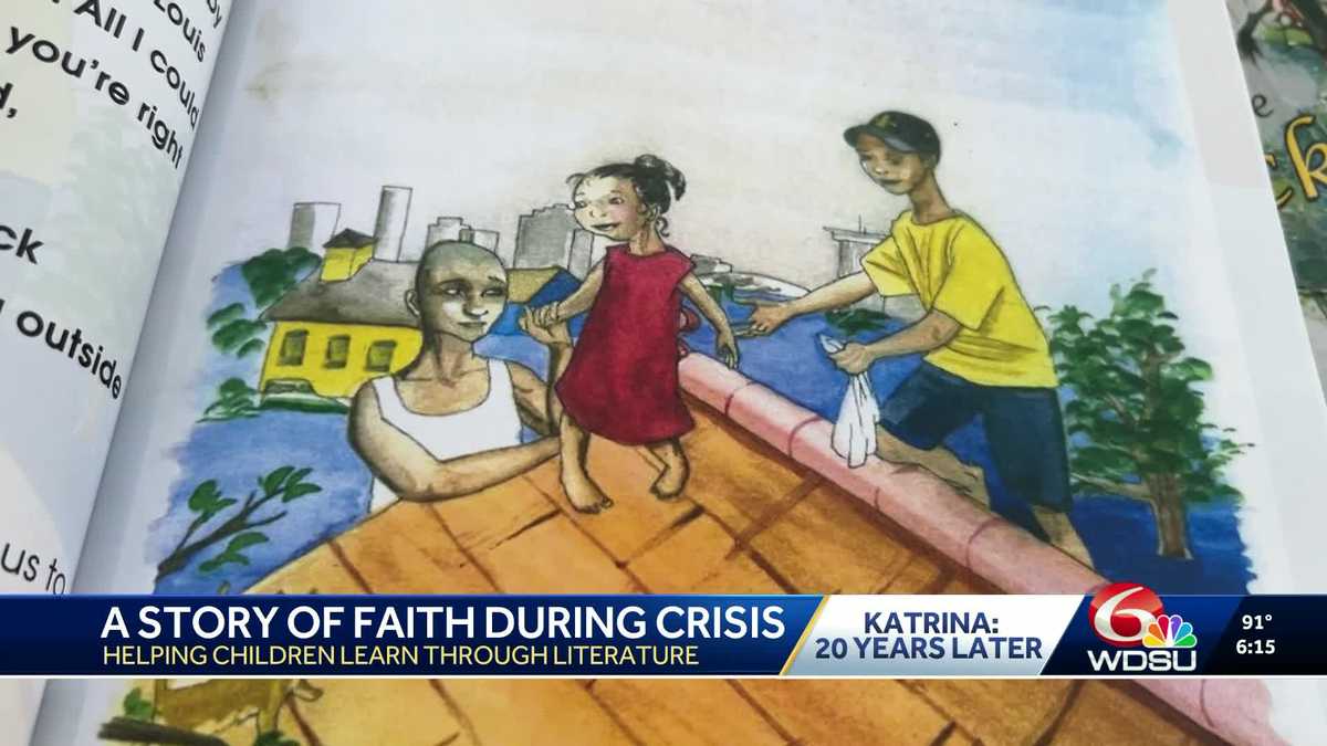Louisiana man writes children's book about Hurricane Katrina