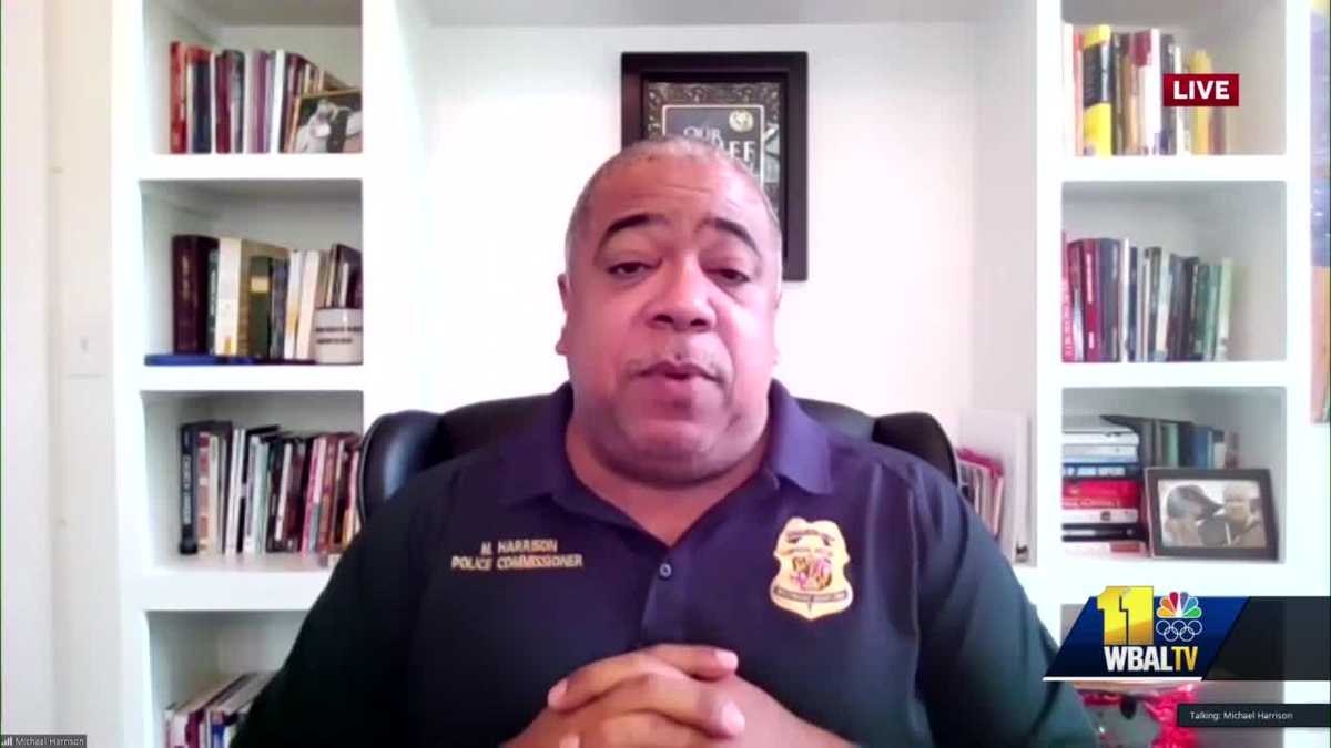 Baltimore police commissioner speaks on uptick in violent crime