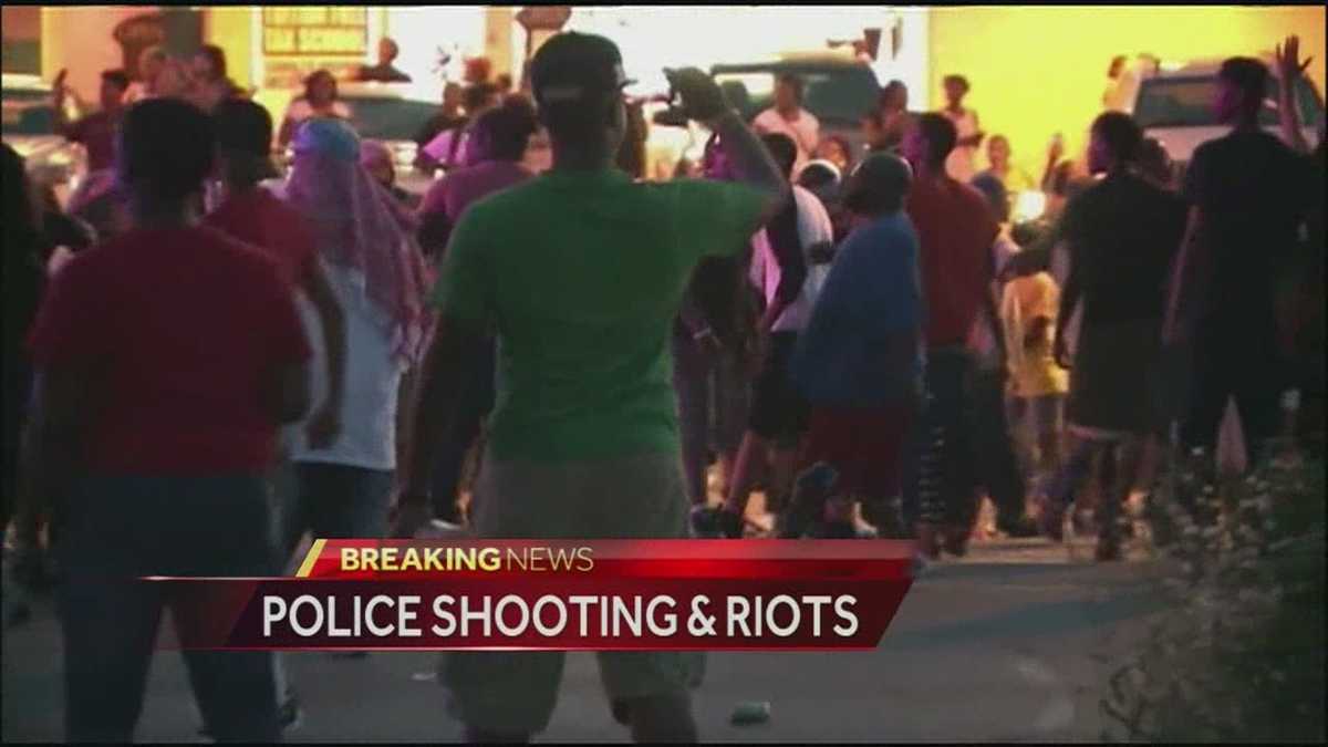 Protesters say Ferguson riots needed to happen