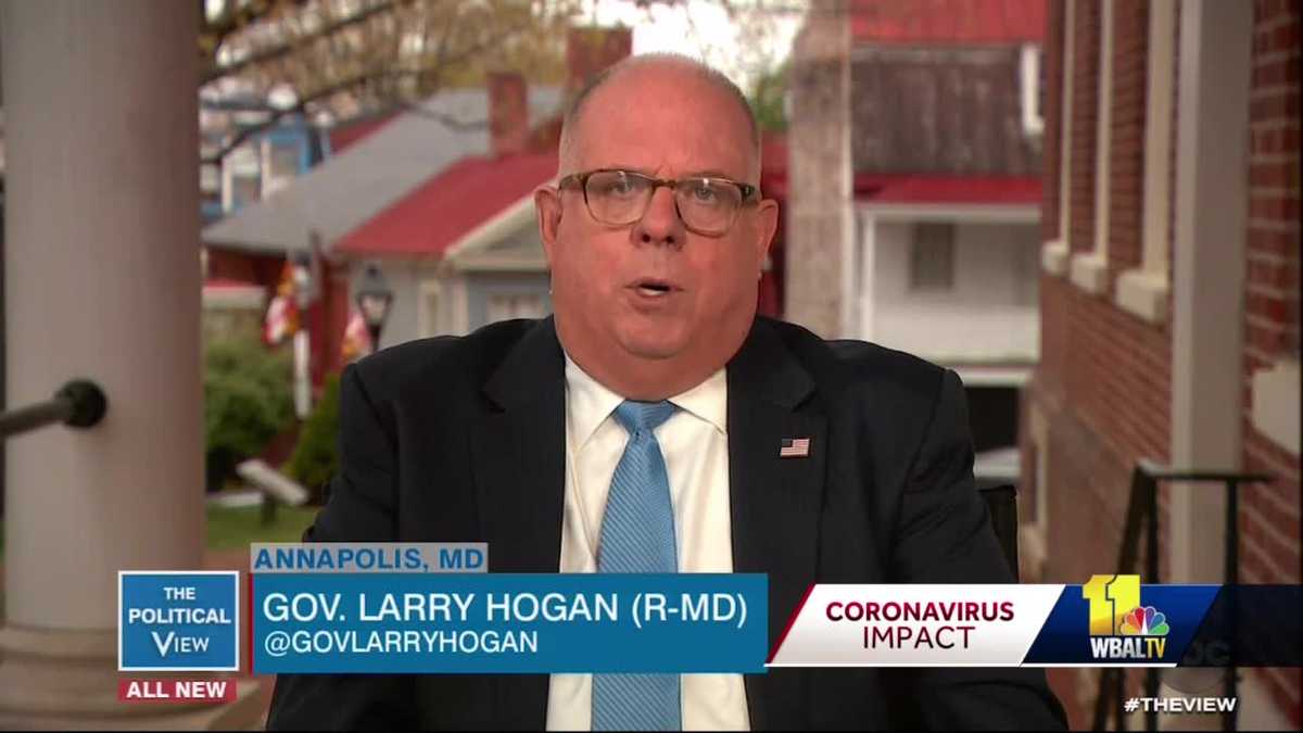 Hogan explains how to reopen states after coronavirus pandemic