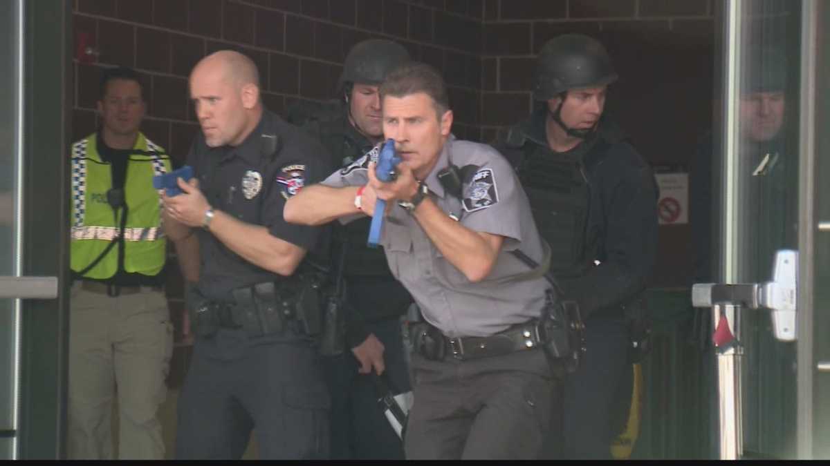 Local police, fire departments train for active shooter situation