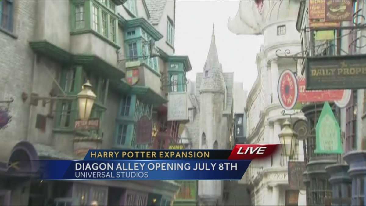Take a tour of Diagon Alley