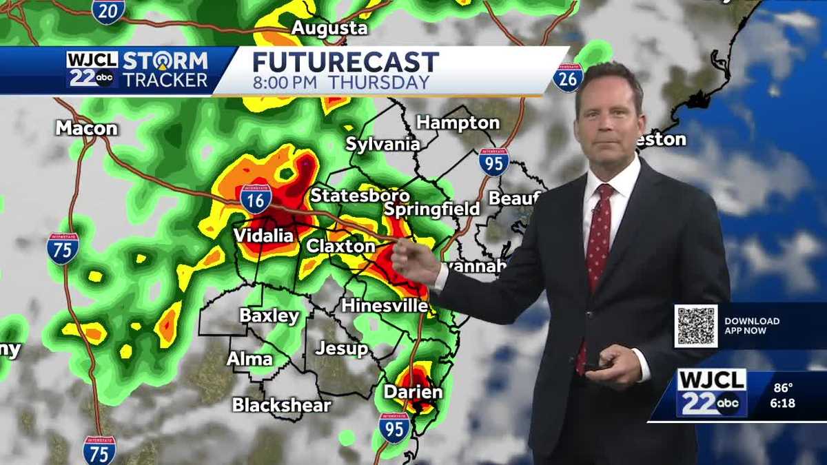 Savannah: Tracking thunderstorms