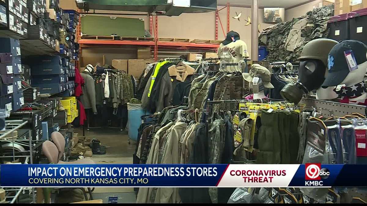 Coronavirus threat has impact at KC prepper store