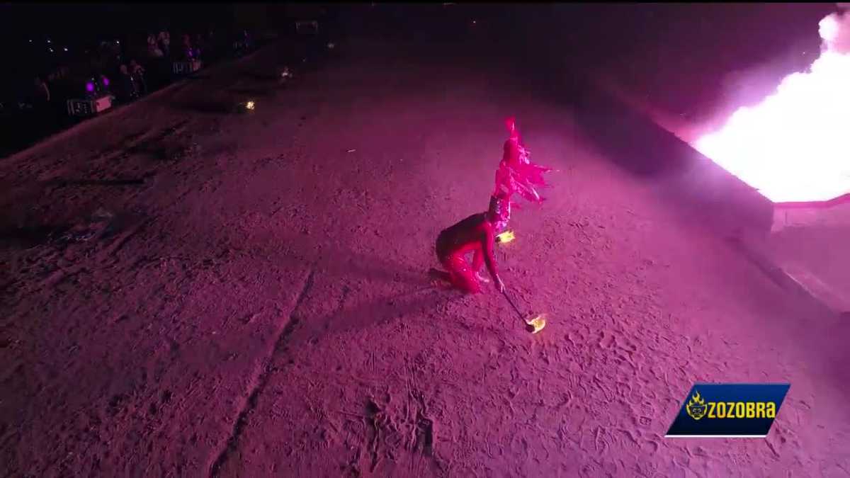 The woman behind the torch: Who is the fire dancer?