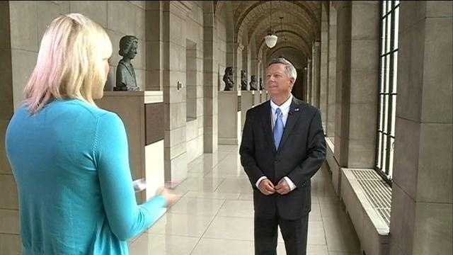 KETV's Melissa Fry speaks with Gov. Dave Heineman