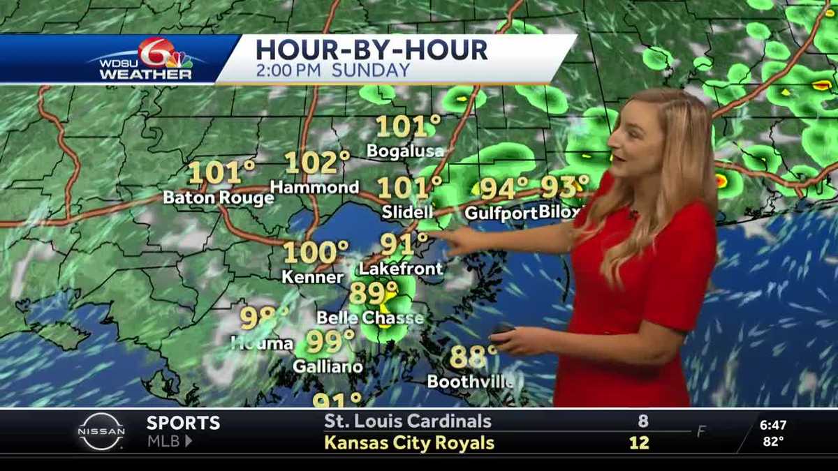 Extremely hot weekend