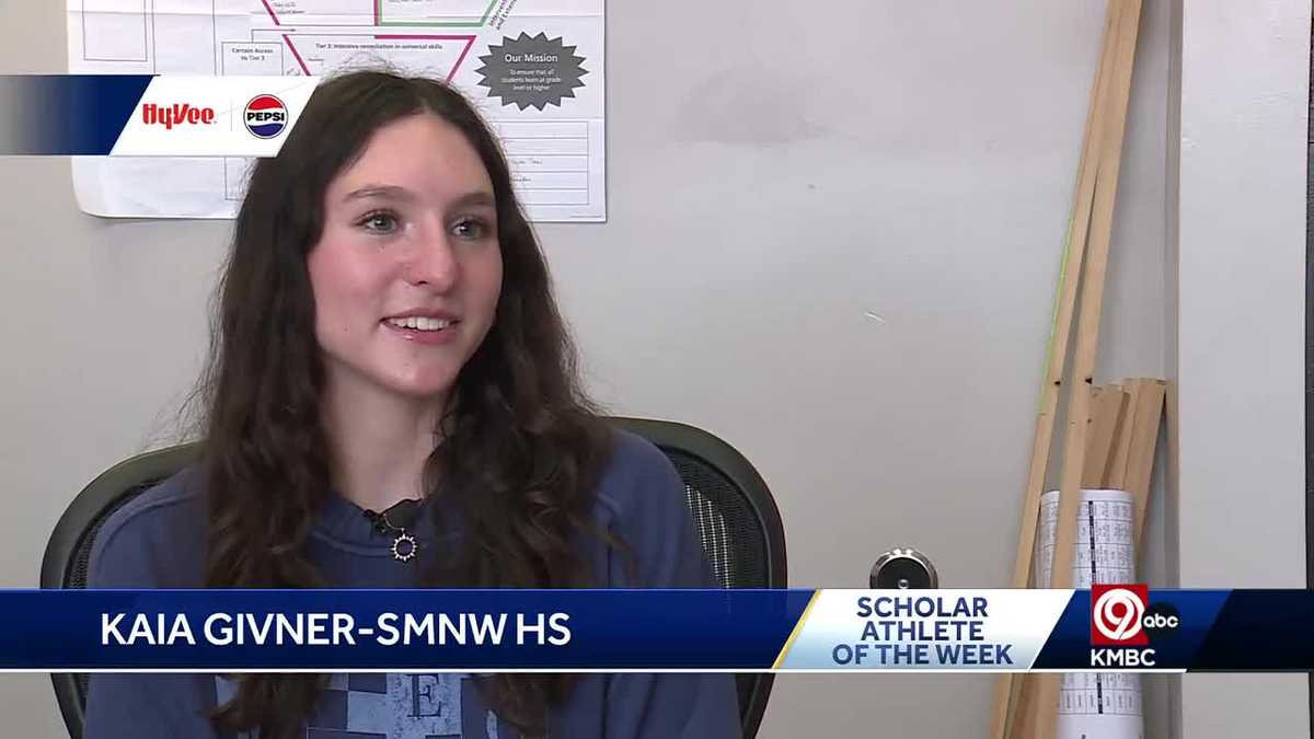 KMBC Hy-Vee-Pepsi Scholar Athlete: Kaia Givner