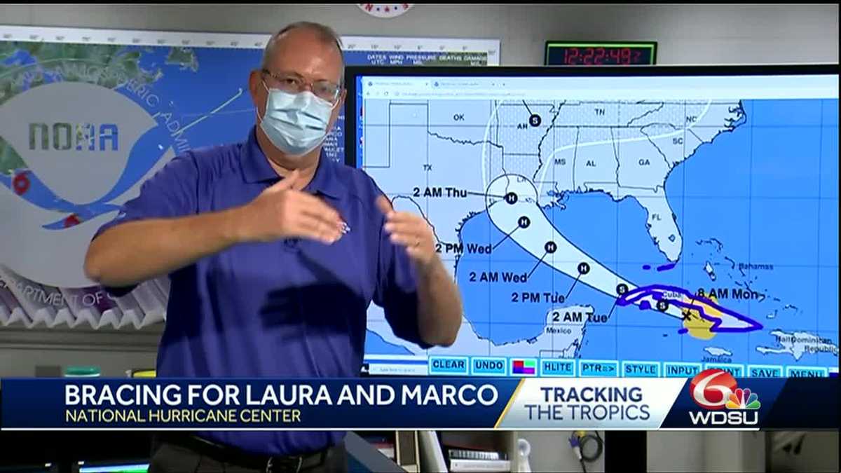 NHC director discusses changes in Marco, Laura