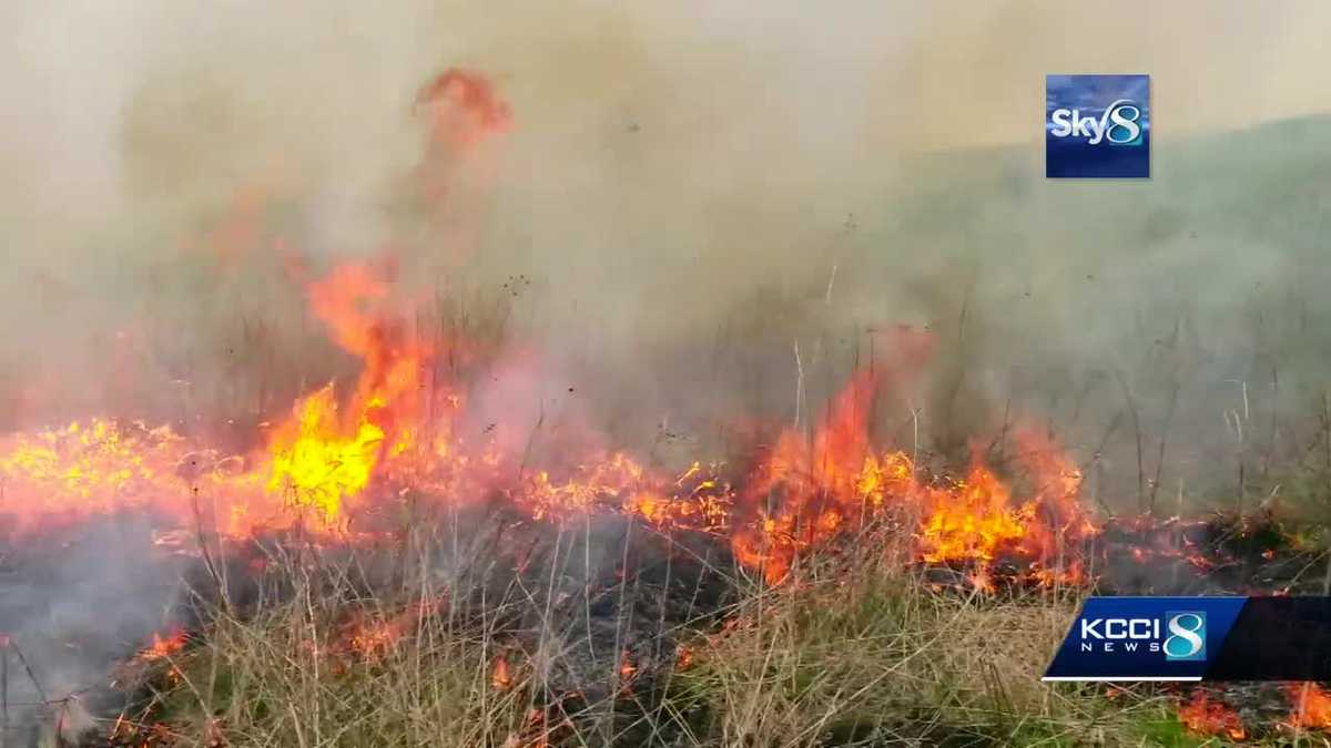 How Iowa Department of Natural Resources controls burns