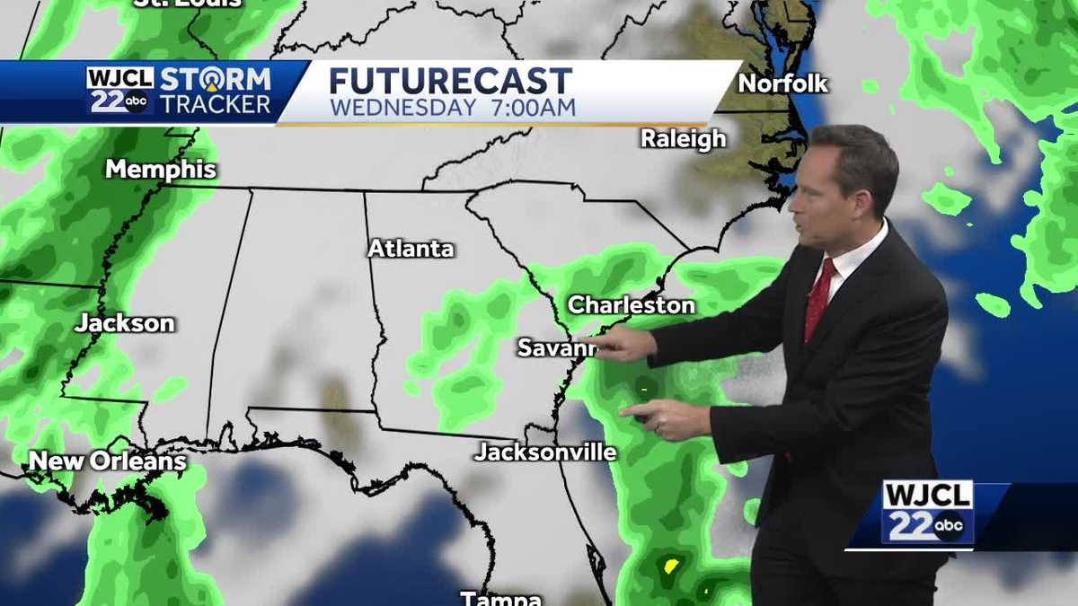 Savannah: Tracking holiday rain chances