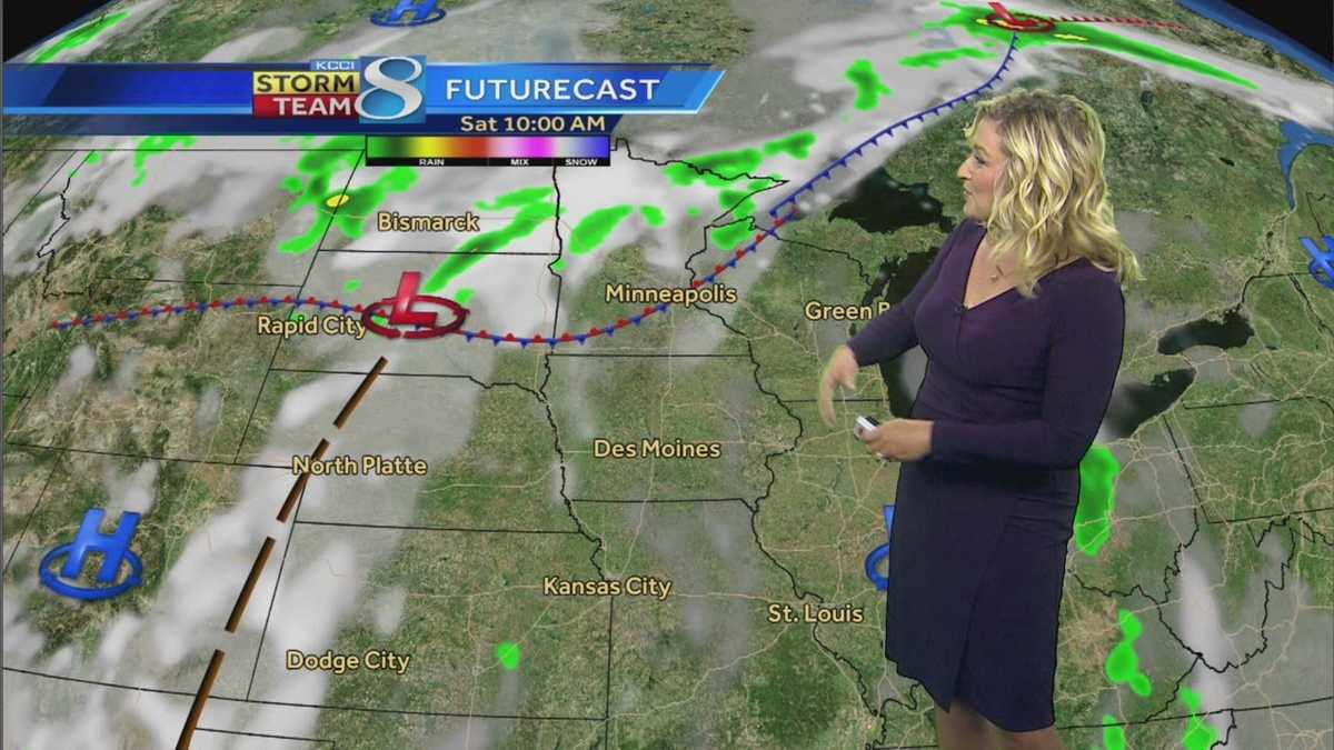 Videocast: Chance for showers returns to forecast