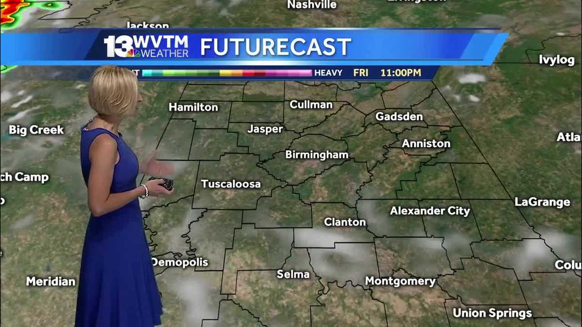 Stephanie Walker's Friday forecast