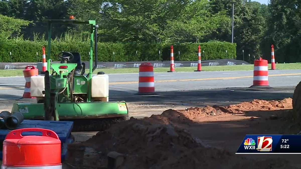 NCDOT building wider, pedestrian-friendly bridge along Hanes Mill Road ...