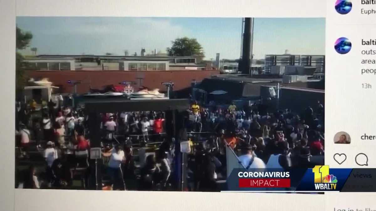 Video shows large crowd at Euphoria club on Sunday