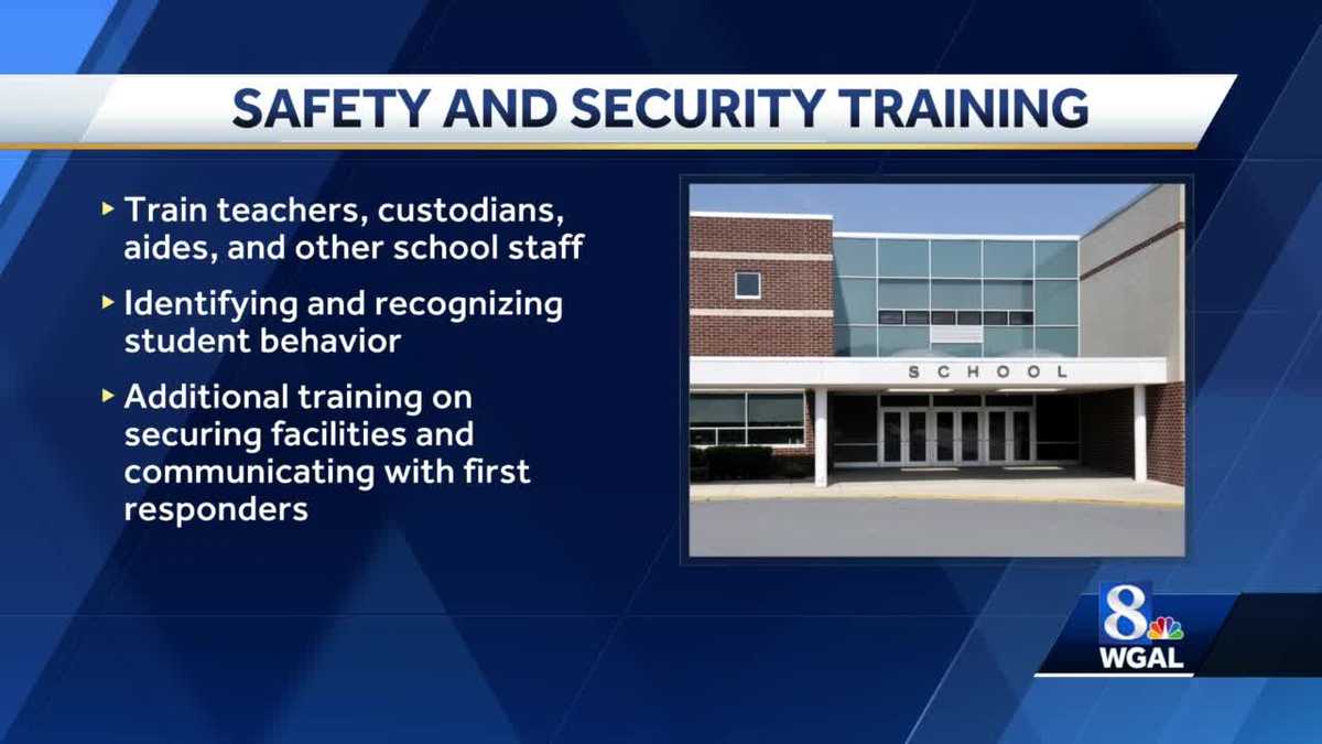Pa. program will provide safety training to all school employees
