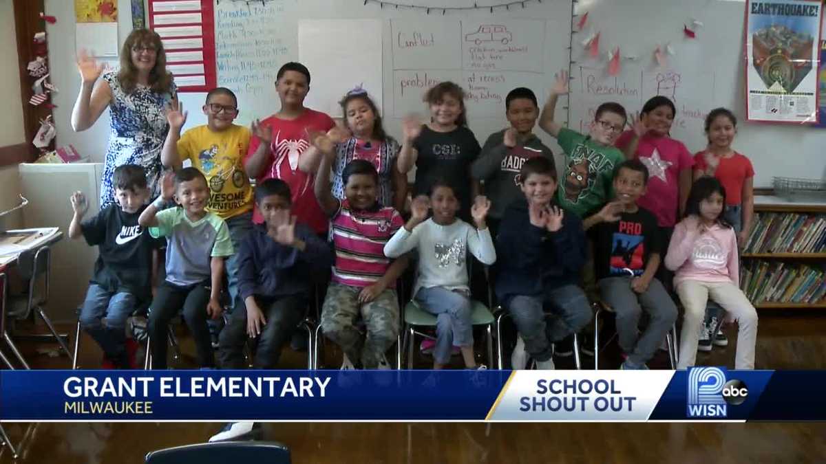 10/21 School shout out: Grant Elementary