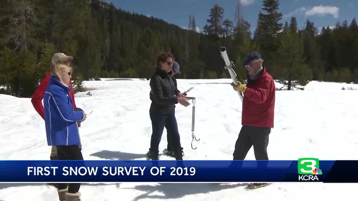 First Snow Survey Of 2019 Set For Today