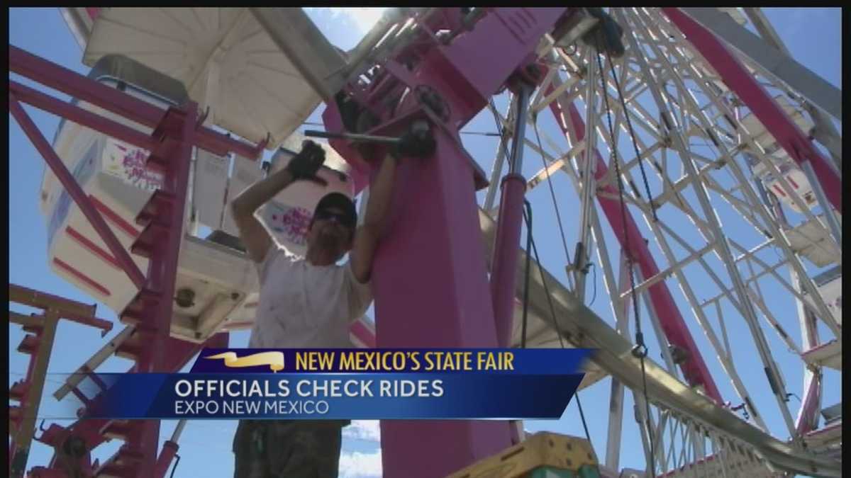 NM State Fair: Officials check rides