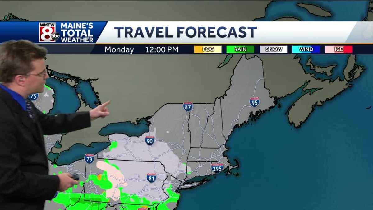 Here's a look at your Monday forecast