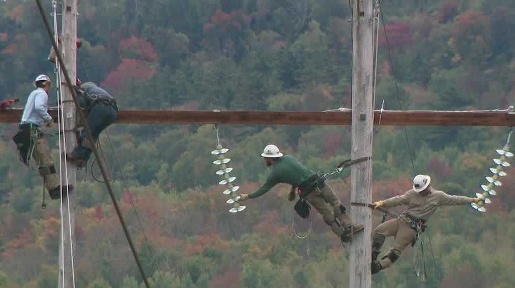 Emergency repair work underway on critical power lines in NH