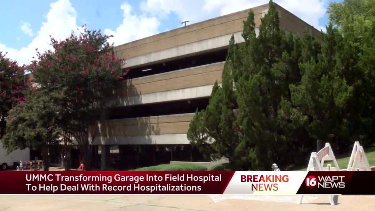 UMMC set to reopen 50-bed facility in parking garage to care for ...