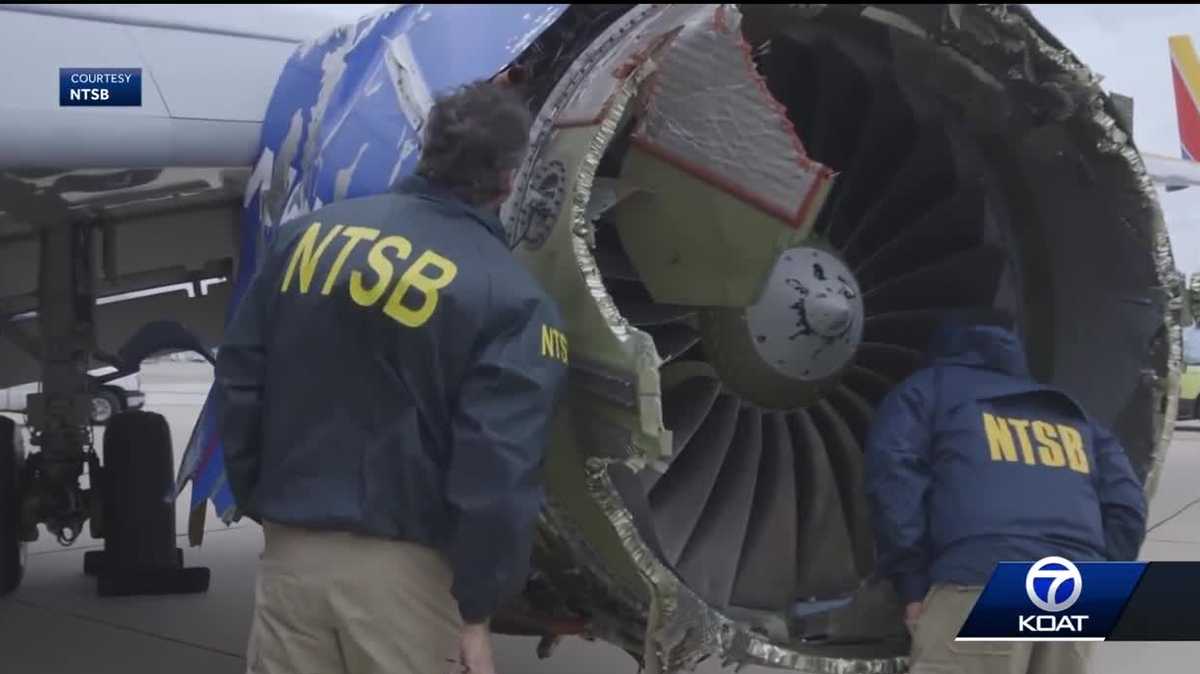 Engine fragments cause catastrophic damage to plane, NTSB says