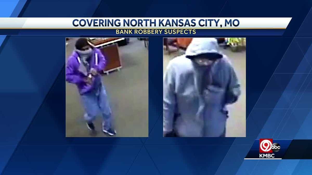 FBI seeks 2 men in North Kansas City bank robbery