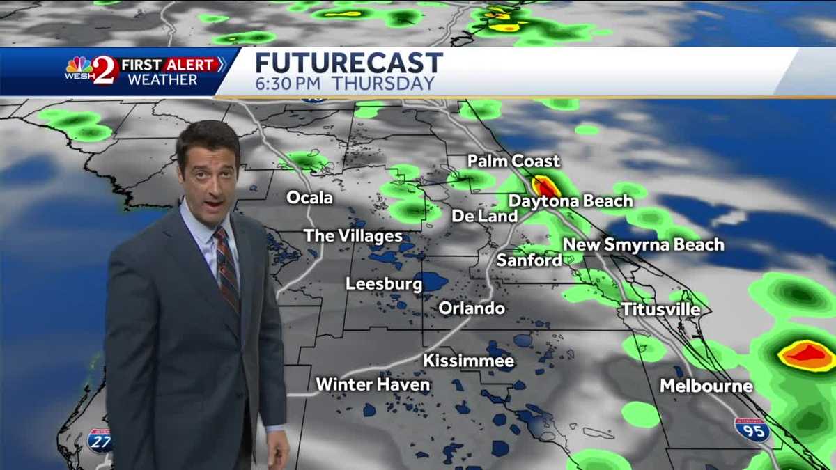 Higher storm coverage expected for Friday